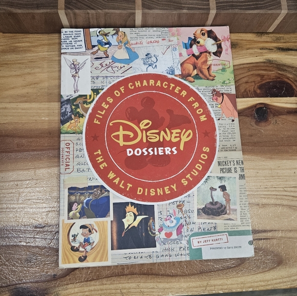 Disney | Toys | Disney Dossiers Files Of Characters From The Walt ...